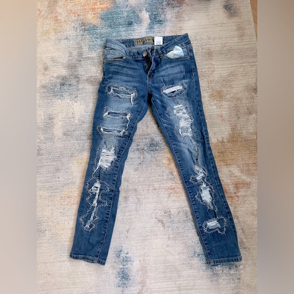 VIP | Jeans | Vip Junior Ripped Jeans | Poshmark